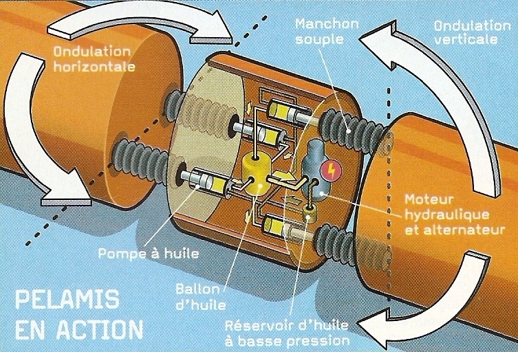 L'énergie des vagues/Pélamis :: TPE